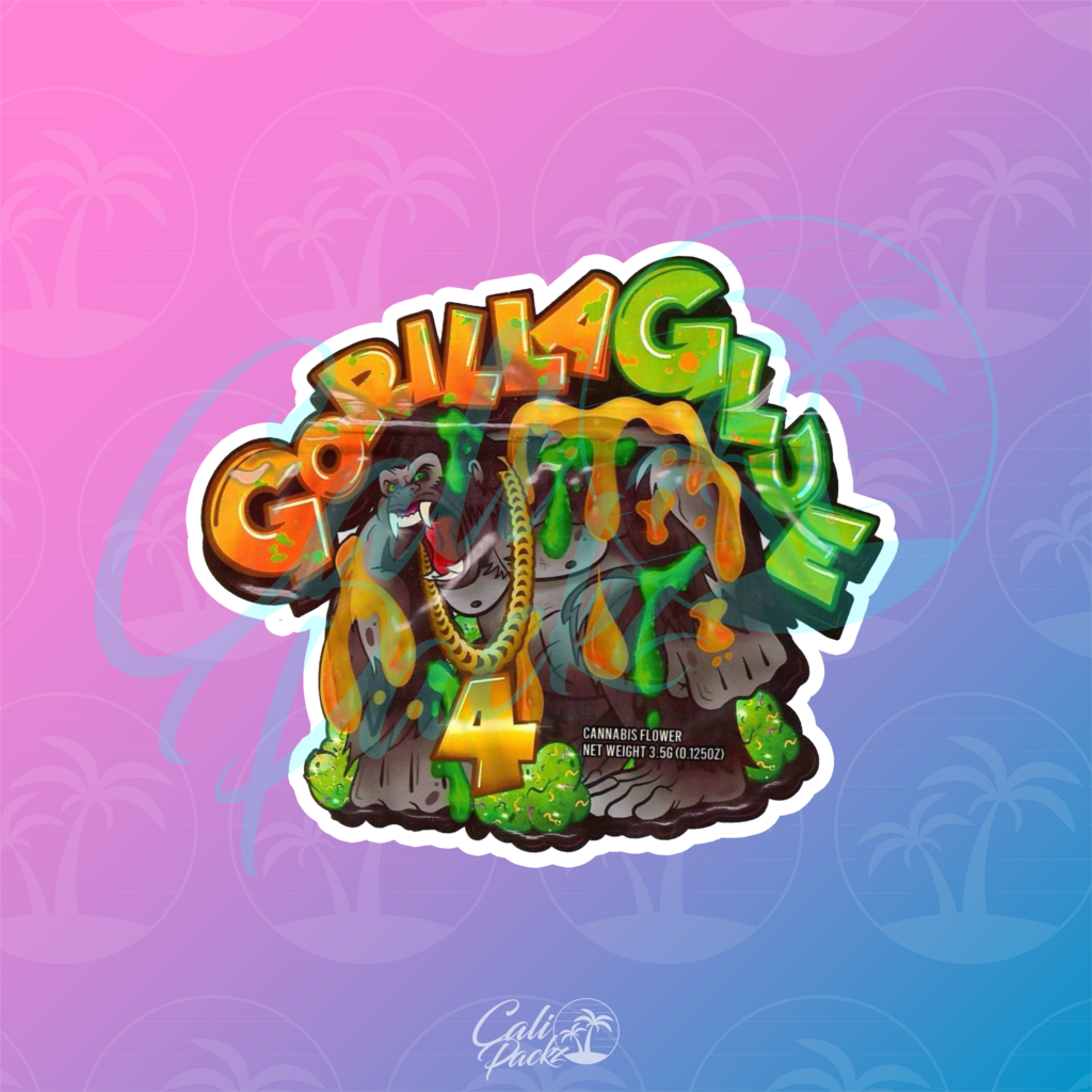 Gorilla Glue Cali Pack Die Cut 3.5g Mylar Bag - CaliPackz