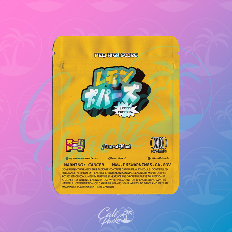 Super Dope x Fear Of Boof x Hi Tech Super Hentai Lemon Popperz Cali ...