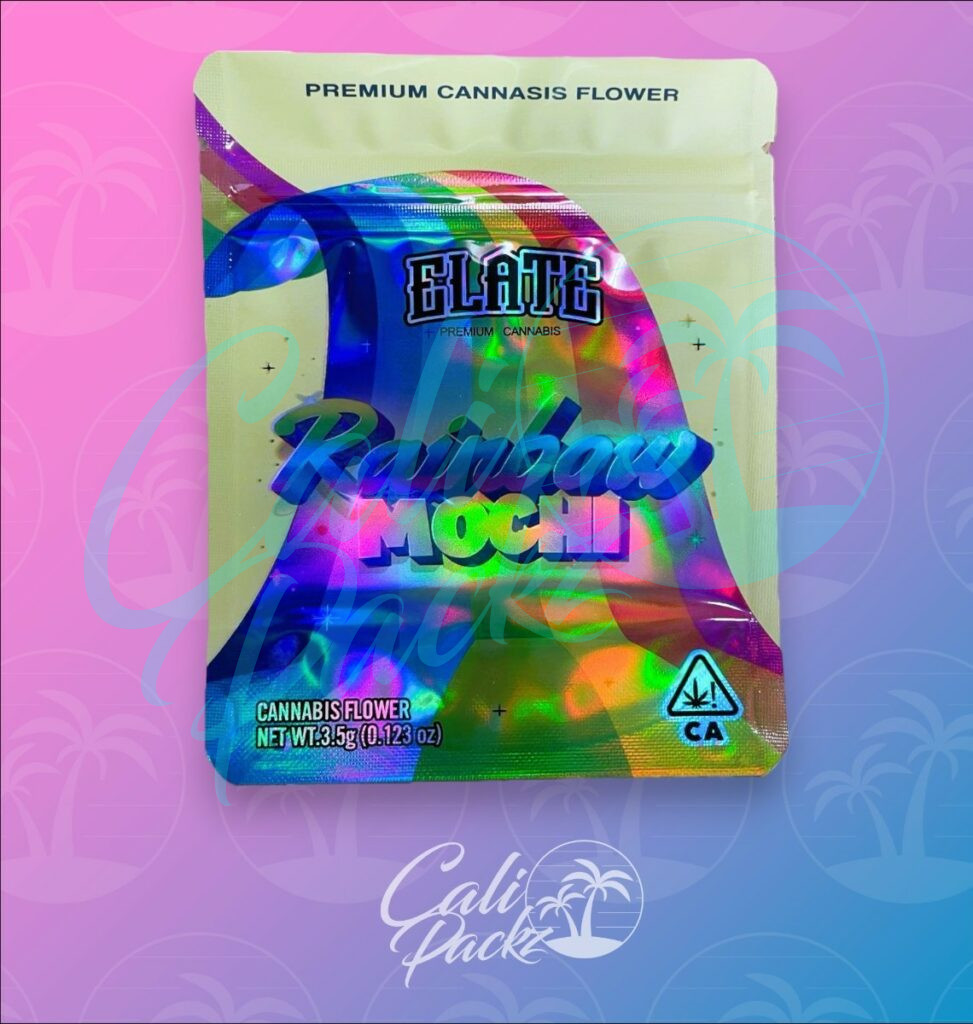 Elate Rainbow Mochi Cali Pack 3.5g - Mylar Bag - CaliPackz