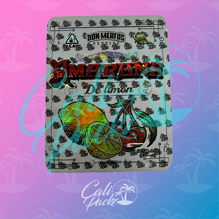 Don Merfos Amarena De Limon 2024 Edition Cali Pack 3.5g Mylar Bag ...
