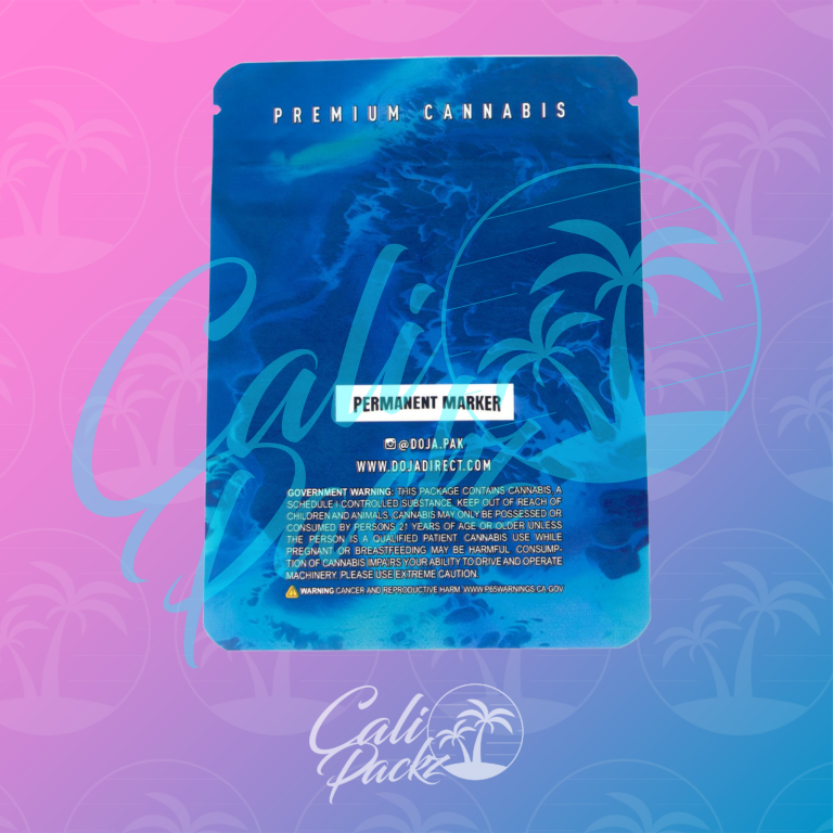 Doja Permanent Marker Cali Pack 3.5g Mylar Bag - CaliPackz
