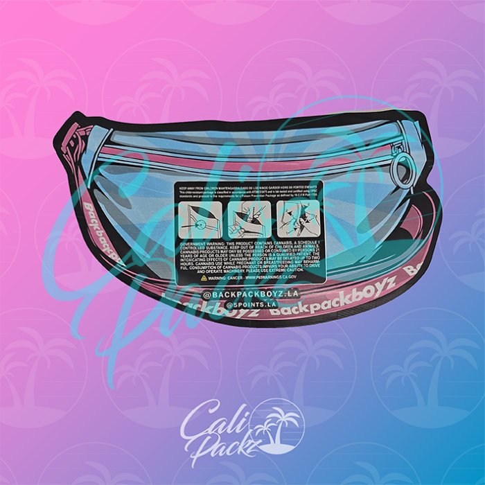 Backpack Boyz White Bubblegum Cali Pack 7g Mylar Bag - CaliPackz