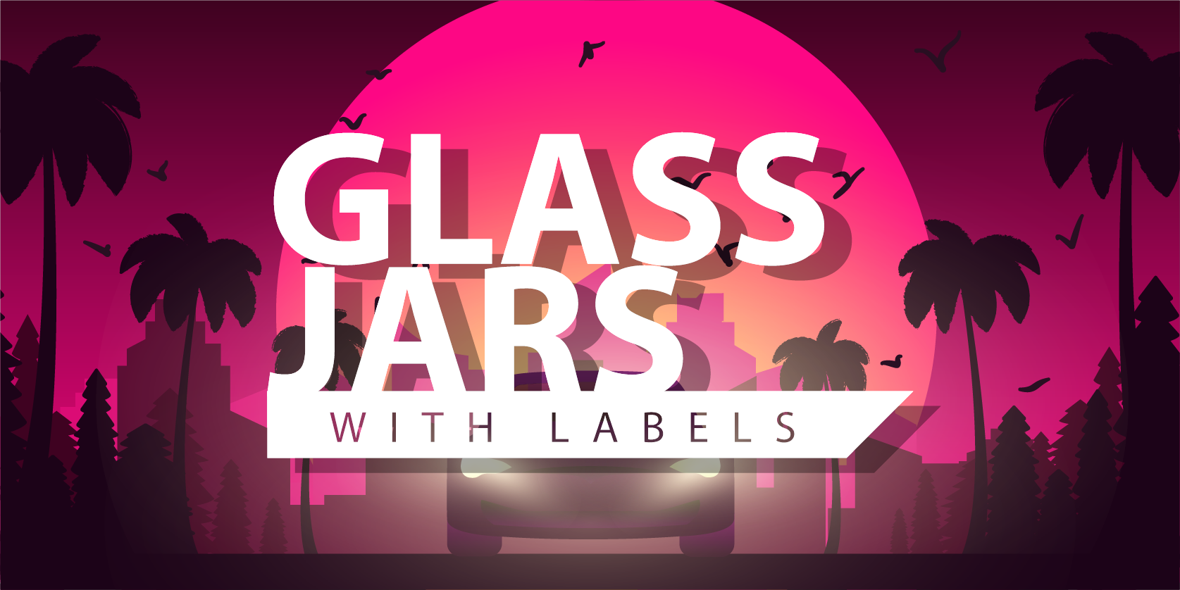 Glass Jars - CaliPackz
